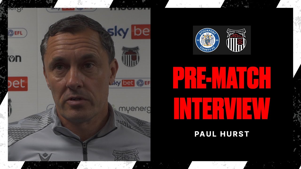 Pre-Stockport with Paul Hurst - YouTube