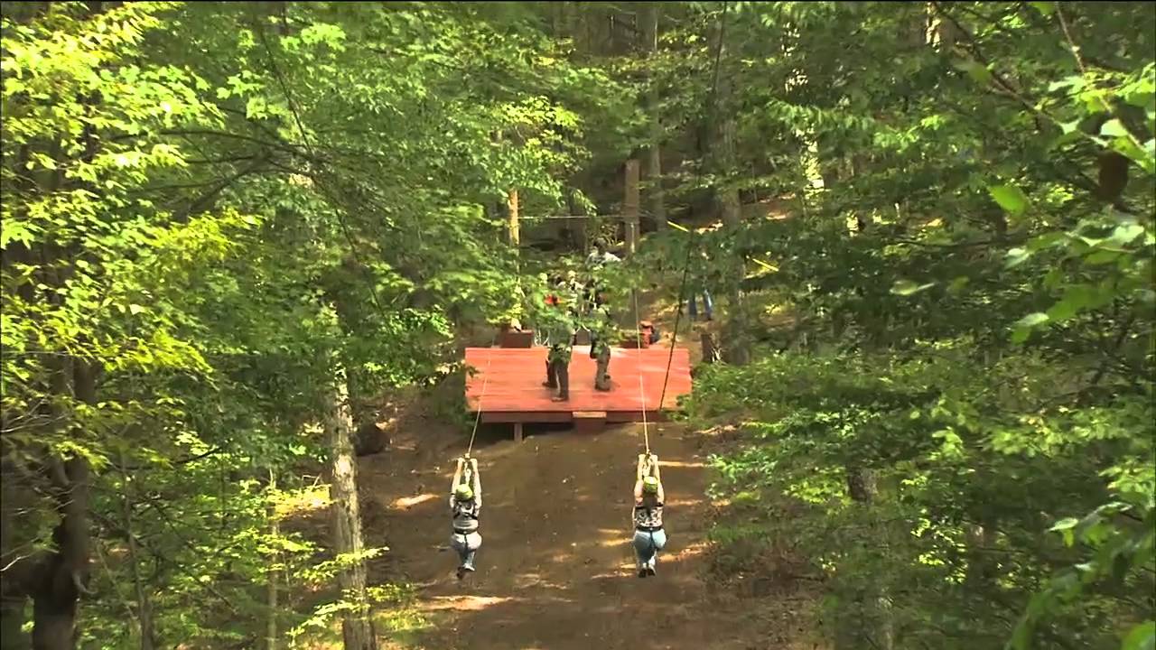 Brown County Zip Lines | The Weekly Special - YouTube
