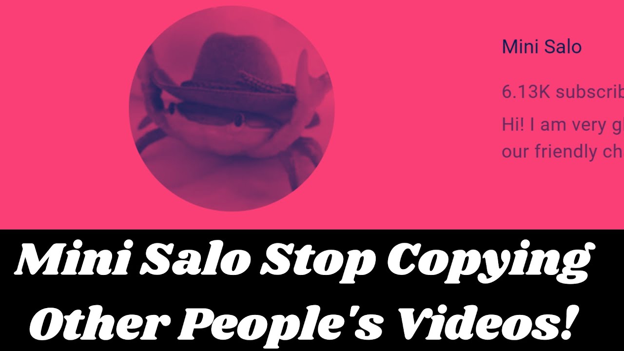 Mini Salo ilegally copied 2 of my videos Hello Neighbor Mod Gameplay ...