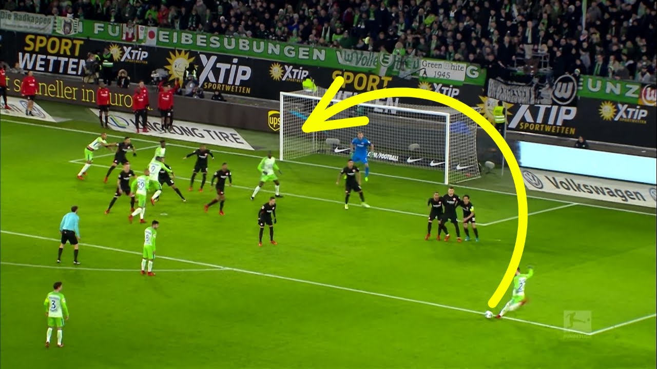 20 Curve Goals That Shocked The World - YouTube