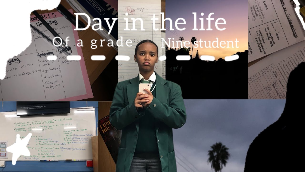 Day in the life of a GRADE 9 student *realistic* - YouTube