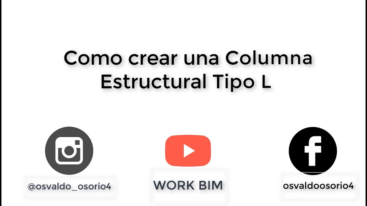 Como realizar un columna en L con Revit - YouTube