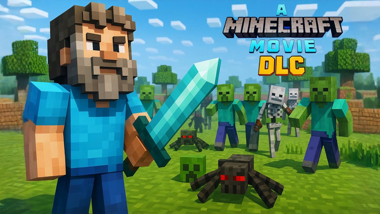 🔴 ¡PROBAMOS el PRIMER MINIJUEGO de la PELÍCULA de MINECRAFT ...