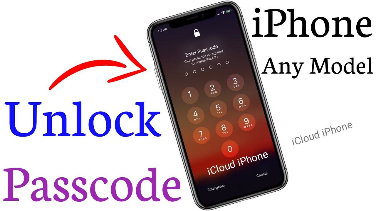 2022 Unlock Forgotten Passcode Any Models iPhone | Unlock iPhone Screen ...