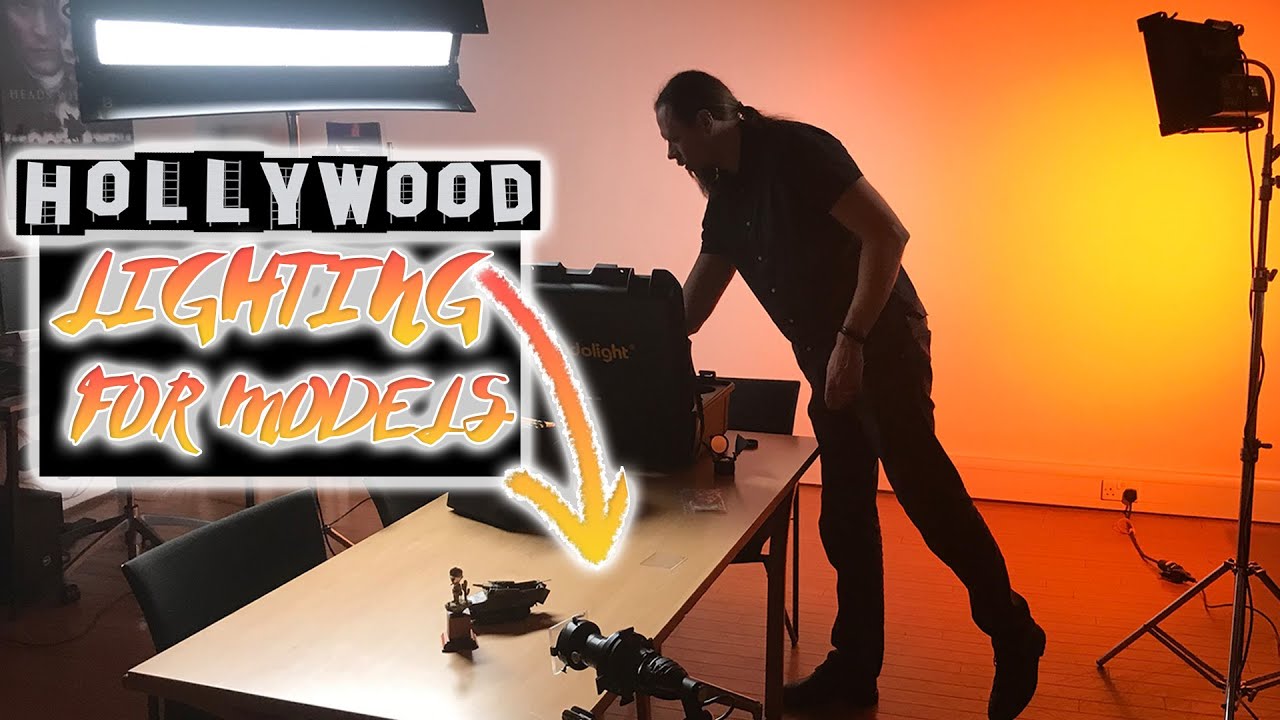 HOLLYWOOD LIGHTING FOR SCALE MODELS - DEDOLIGHT LIGHTSTREAM - YouTube