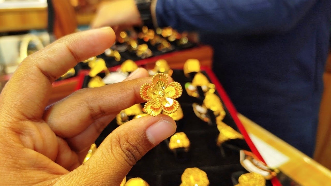 ২ আনা থেকে বিদেশি আংটি | 2 ana gold finger ring | Shopping idea | Dhaka ...