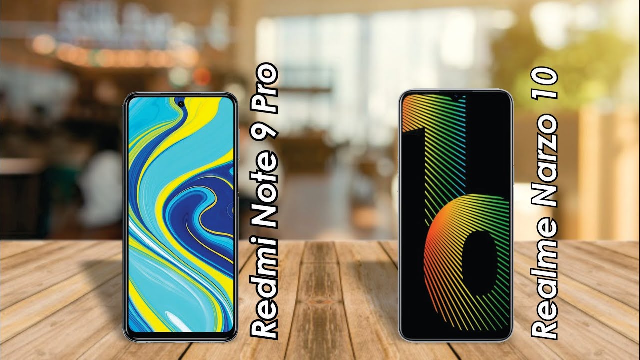 Redmi Note 9 Pro vs Realme Narzo 10 | Compare | Which better? - YouTube