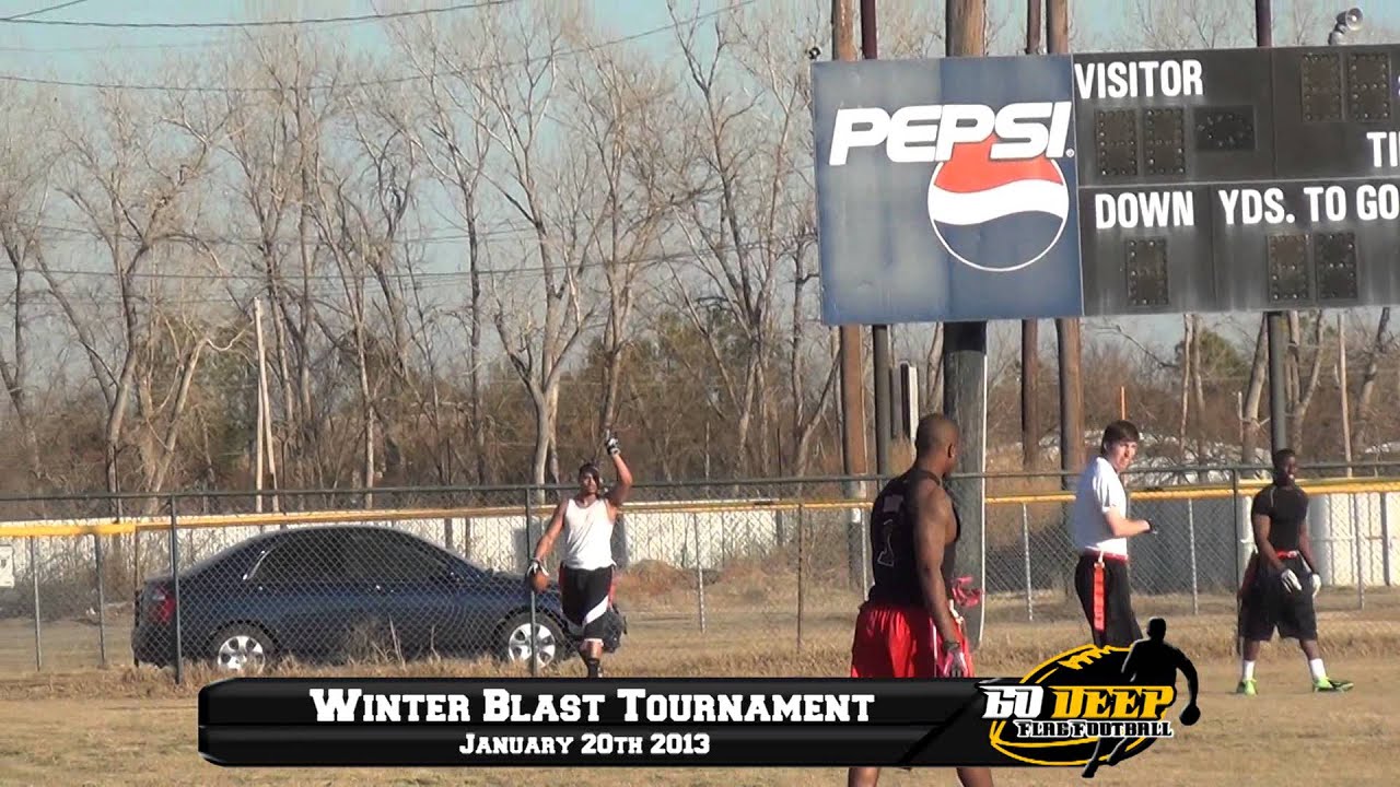 Go Deep Flag Football - Winter Blast Tournament - YouTube
