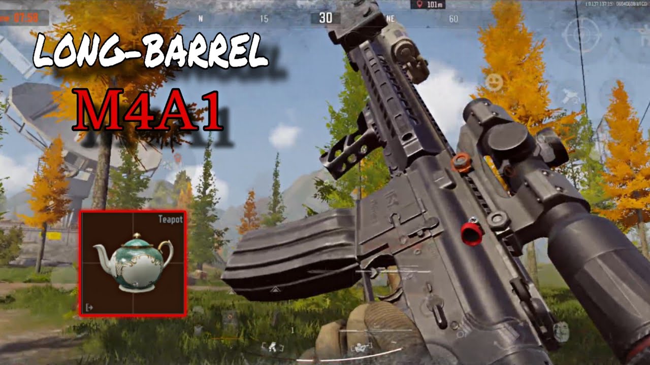 PvP action and a Teapot with Long barrel M4A1 in Lockdown Valley | Arena Breakout - YouTube