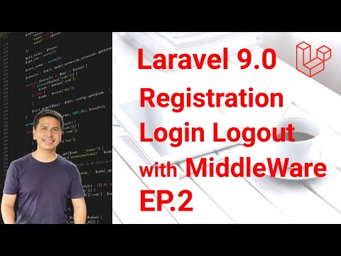Laravel 9 Authentication (Registration Login Logout) EP.2/3 [PLAB] - YouTube