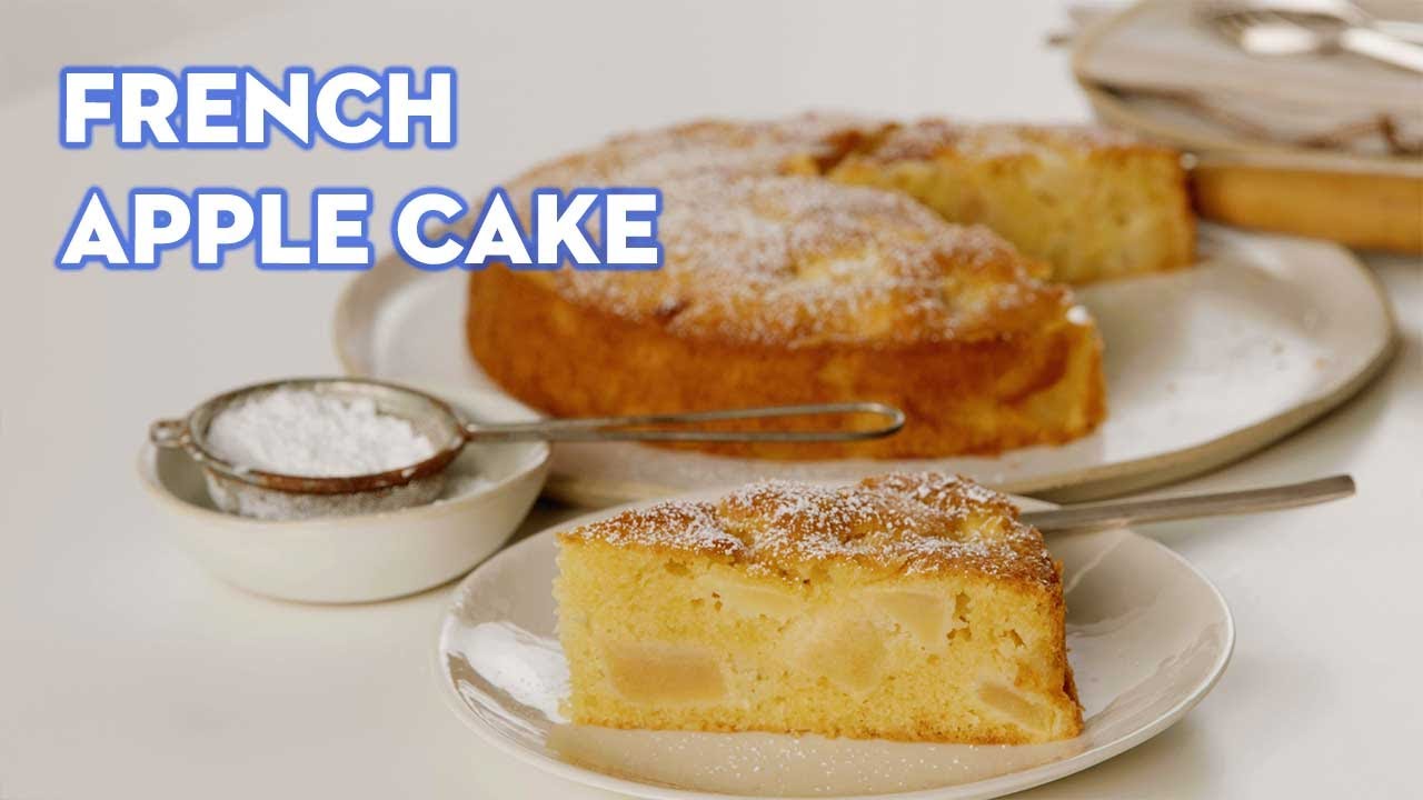 Absolutely Delicious French Apple Cake | taste.com.au - YouTube