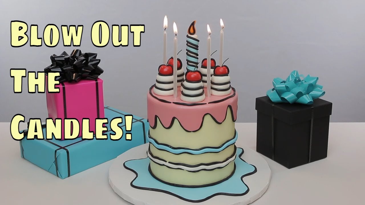 Animated Birthday Cakes With Candles