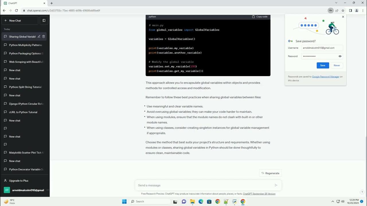 Best way to share global variables between files in Python - YouTube