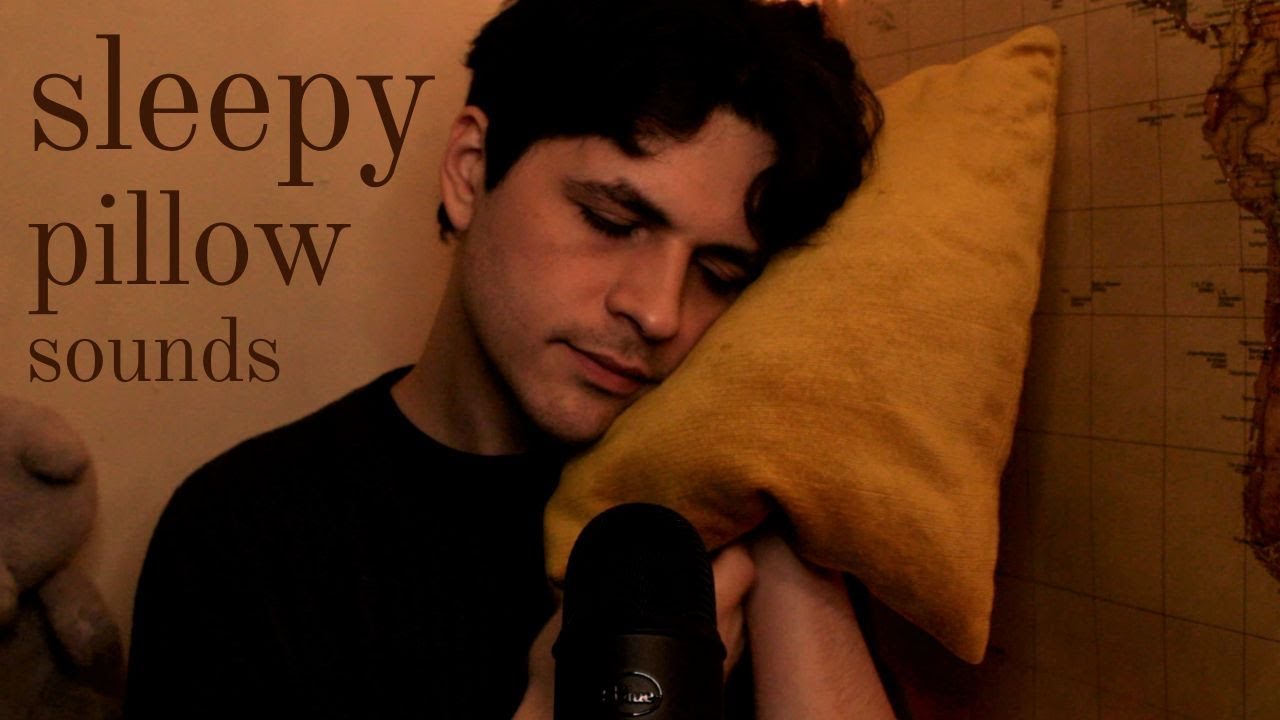 ASMR pillows [fabric sounds and soft crinkles] - YouTube