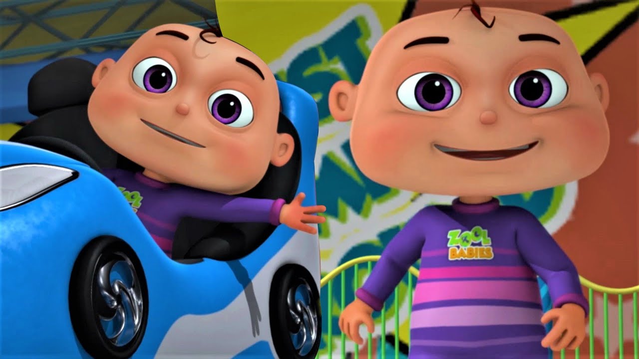 Zool Babies Driving Dashing Car | Nursery Rhymes For Kids | Zool Babies ...