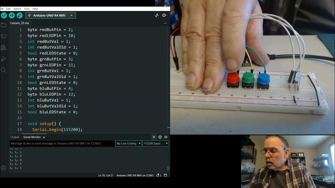 Paul Mcwhorter Arduino R4 Wifi Lesson 25 Youtube