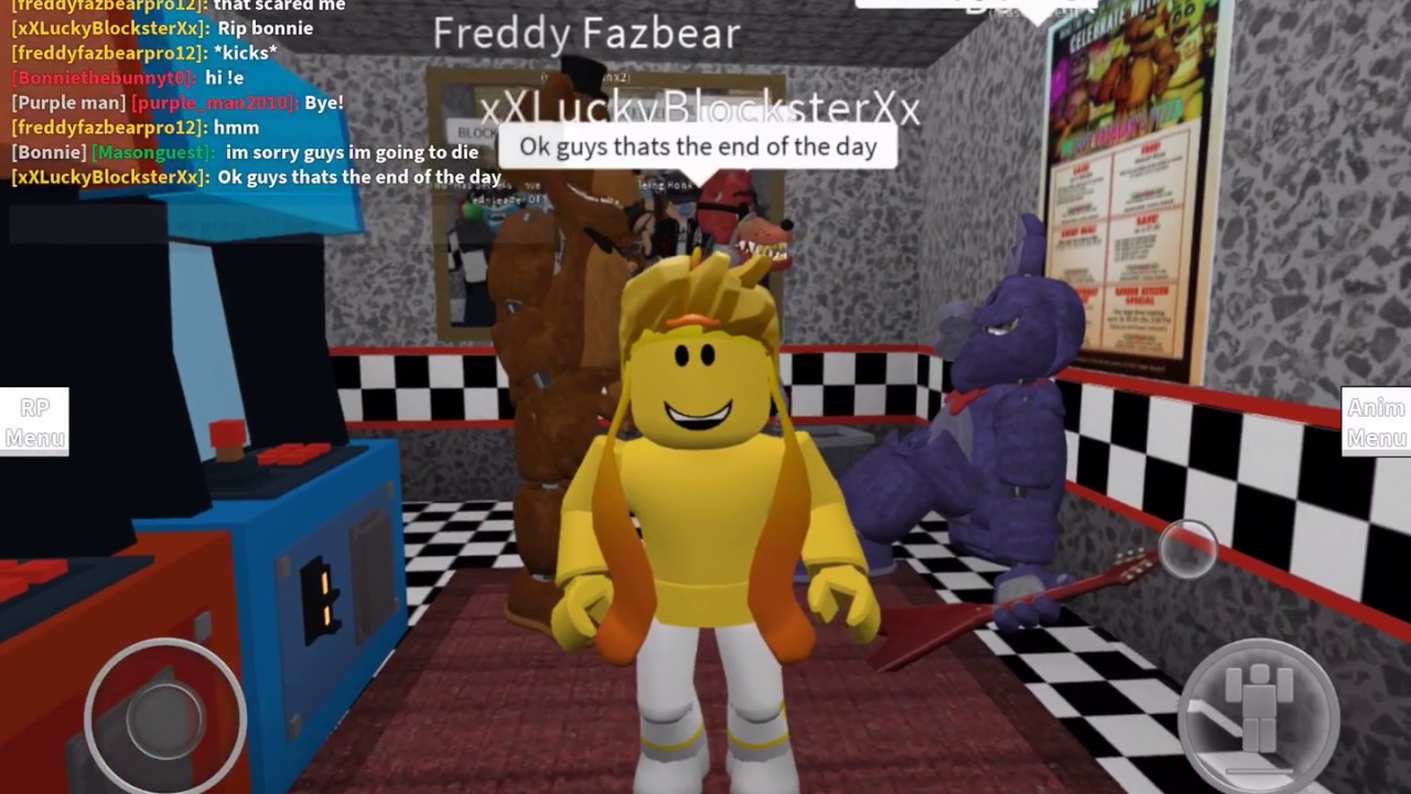 Roblox (Freddy bloxbear pizza RP) 🤩 - YouTube