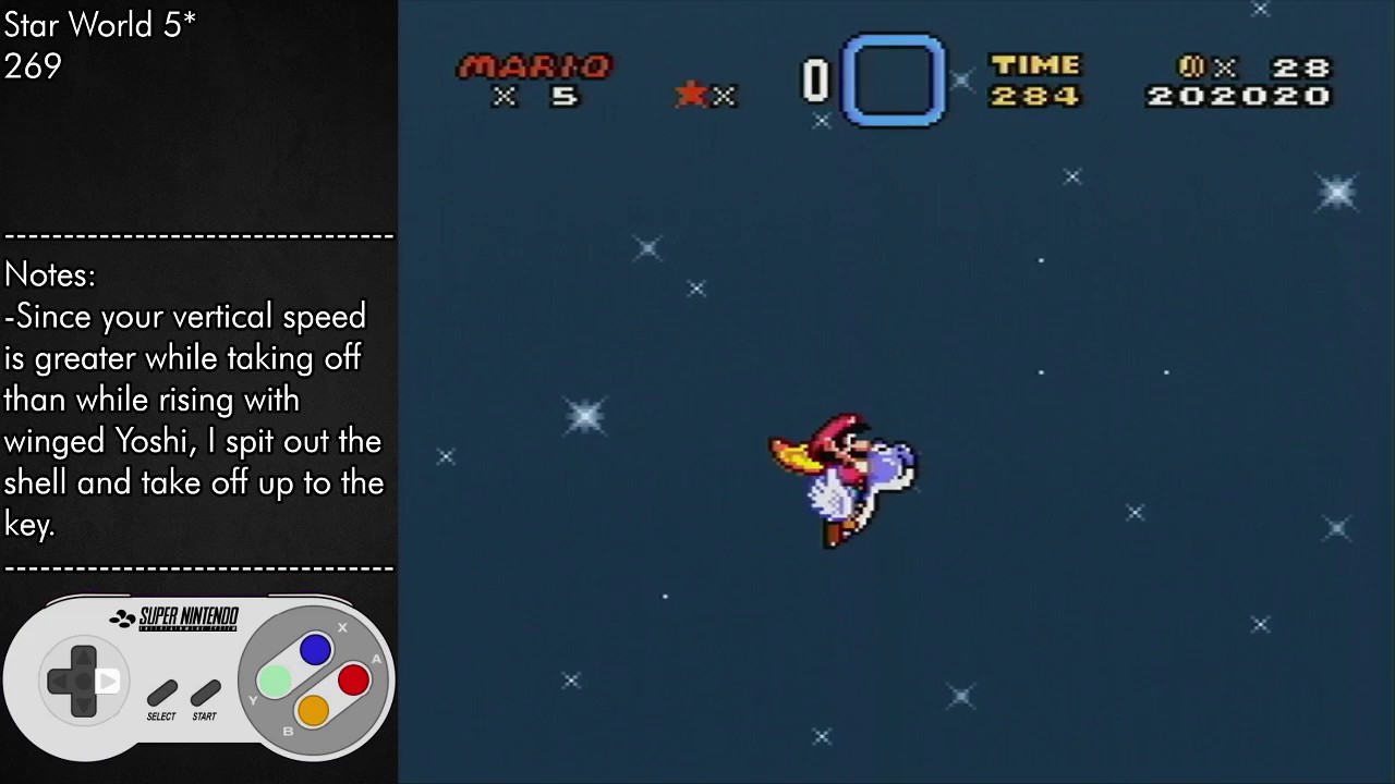 SMW - Star World 5 (Secret) - 269 - YouTube