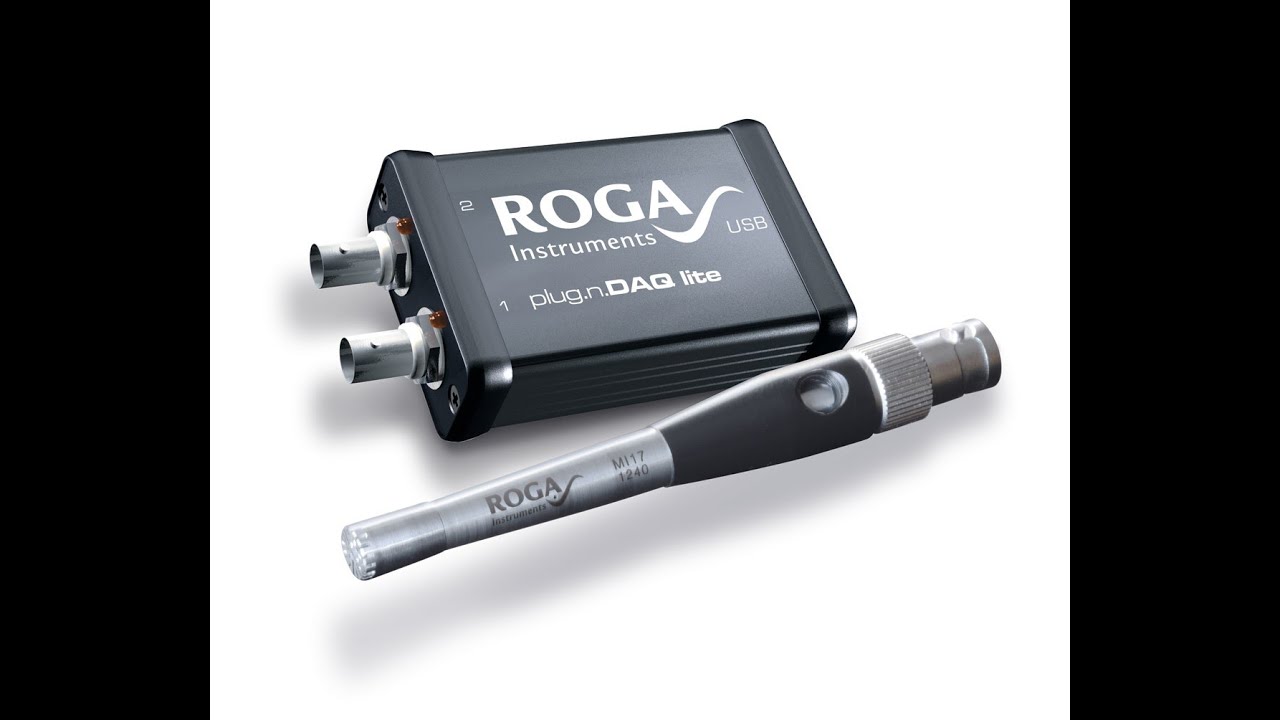 1/3 Octav analysis using NVH Analyzer including IEPE microphone ...