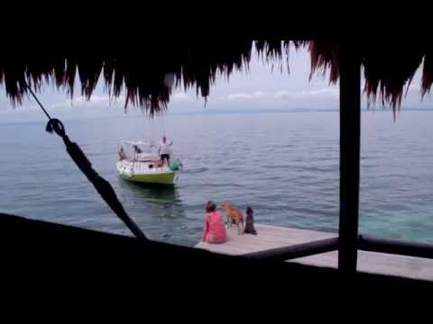 Leaving the island Virginia Caye to Hopkins with Easy Fishing in Belize ...