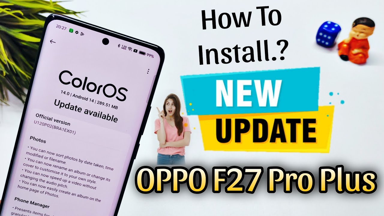 Oppo f27 Pro plus 5g me system update kaise kare/Oppo f27 Pro plus 5g ...