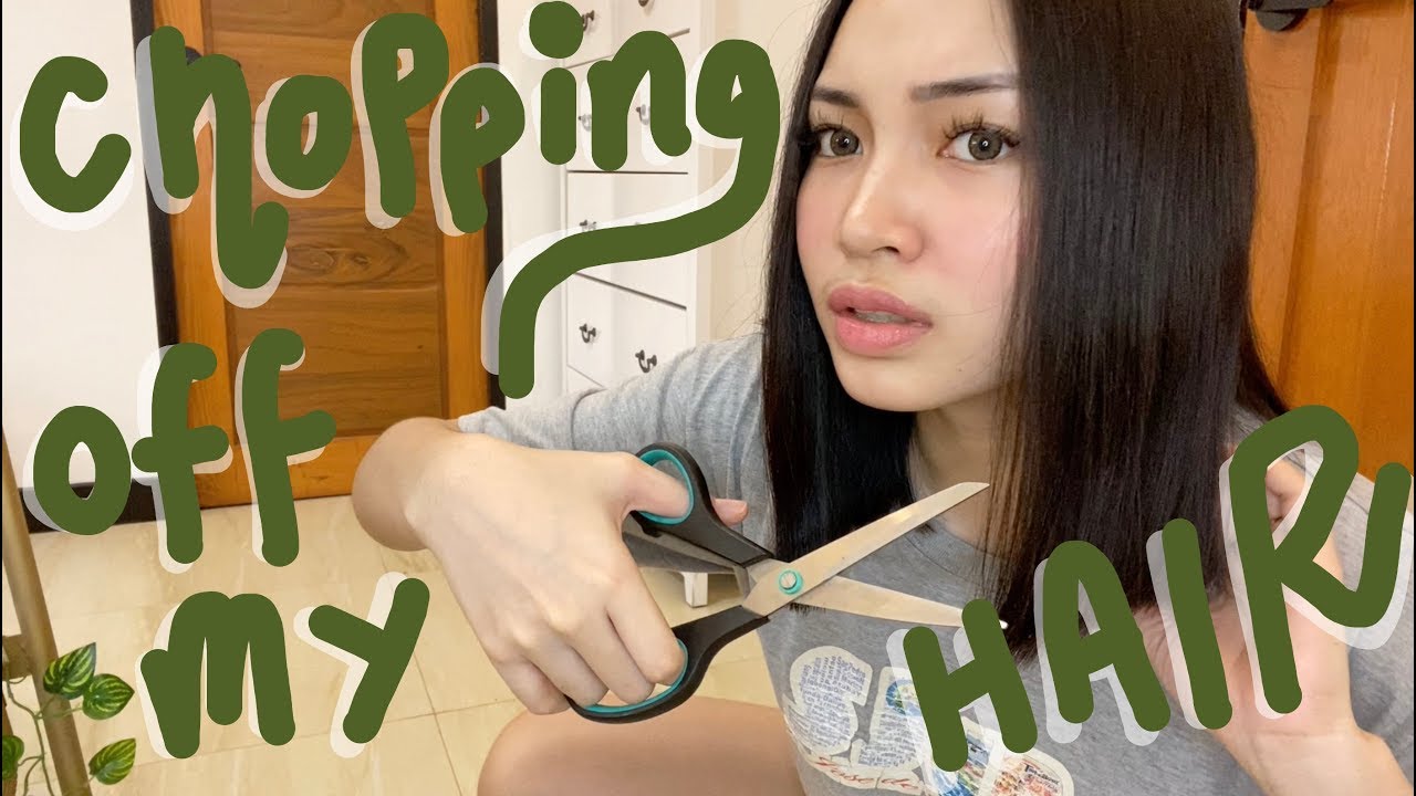 Vlog 2 Chopping Off My Hair Youtube
