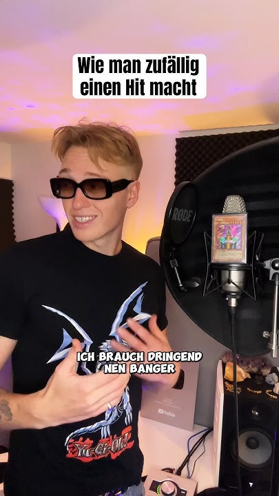 Das lief besser als erwartet 😳 #deutschrap #studio - YouTube