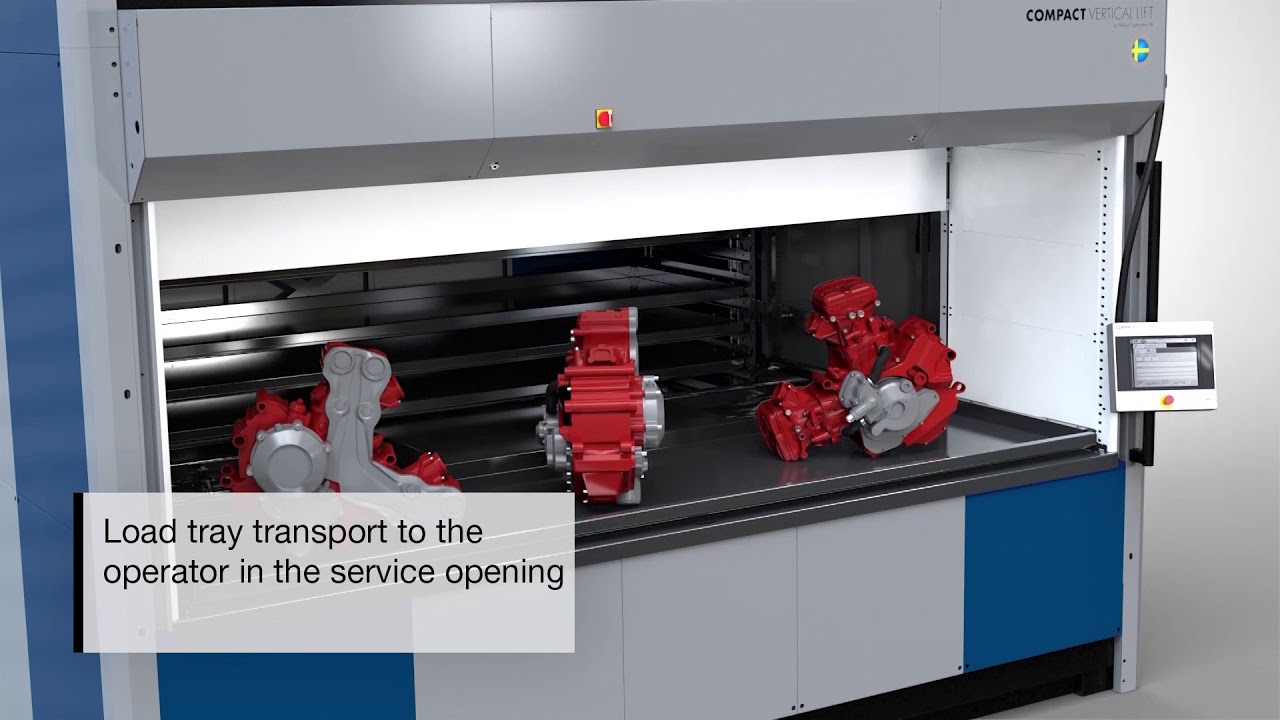 VERTIFLEX vertical storage device Compact Lift - YouTube