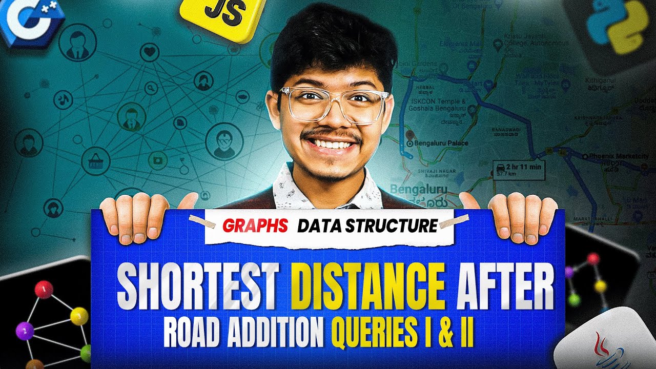 3243 And 3244 Shortest Distance After Road Addition Queries I And Ii Graph Bfs Ordered Set