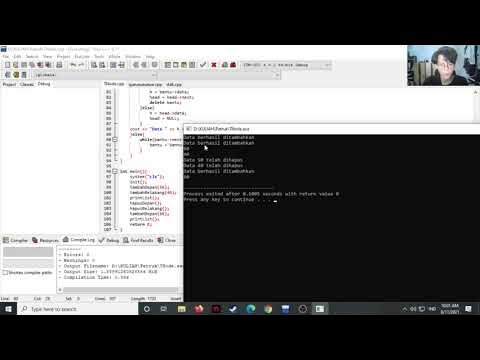 Struktur data dan Algoritma : ADT Linked List, Queue dan Stack - YouTube