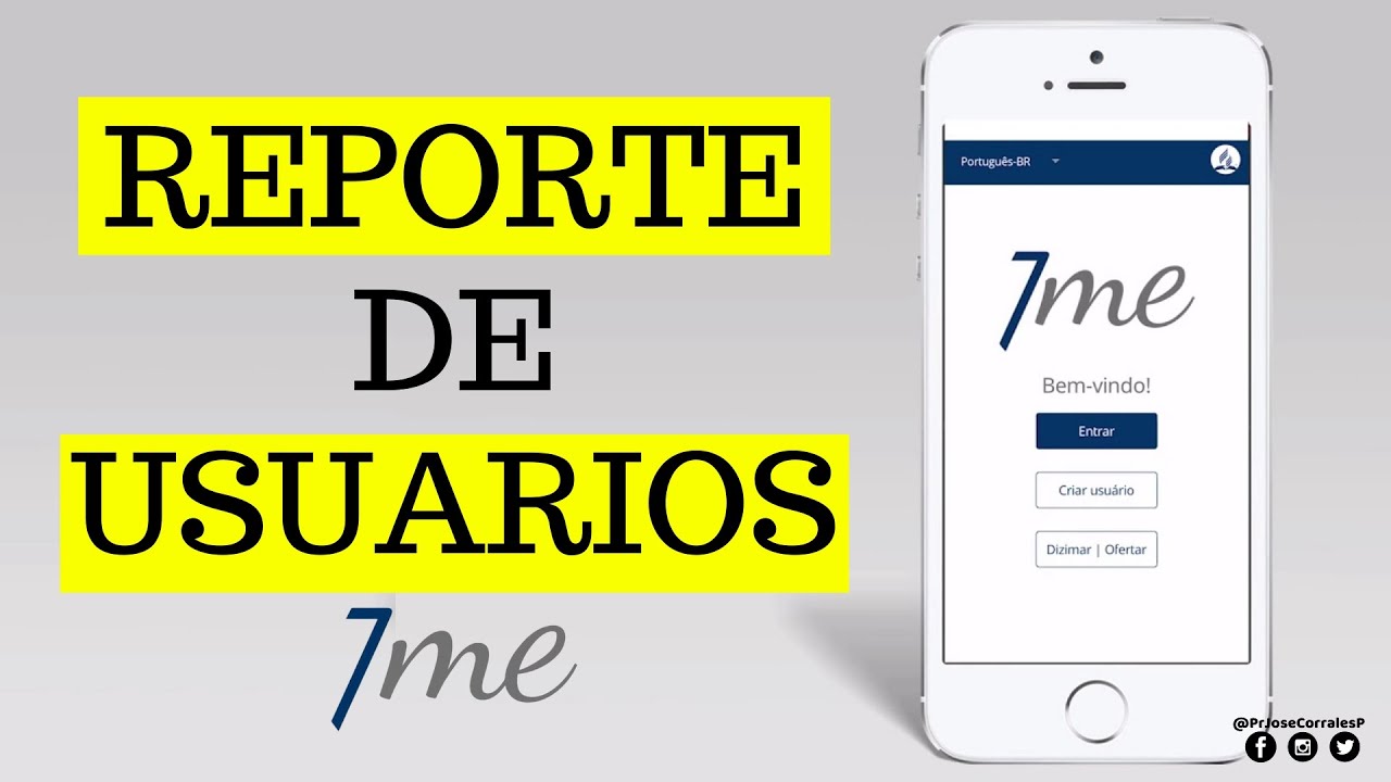 Reporte Usuarios 7me en ACMS - YouTube