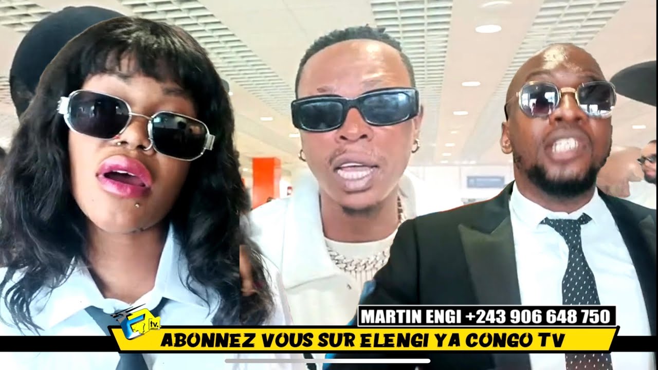 DEPART De HERITIER WATA Et SES MUSICIENS PATSHO RFI , DJ MOMBOSHI ...