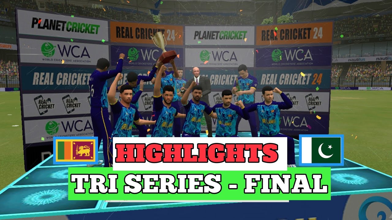 FINAL | SL VS PAK | PAKISTAN TRI SERIES | RC SWIPE GAME PLAY ( Expert ...