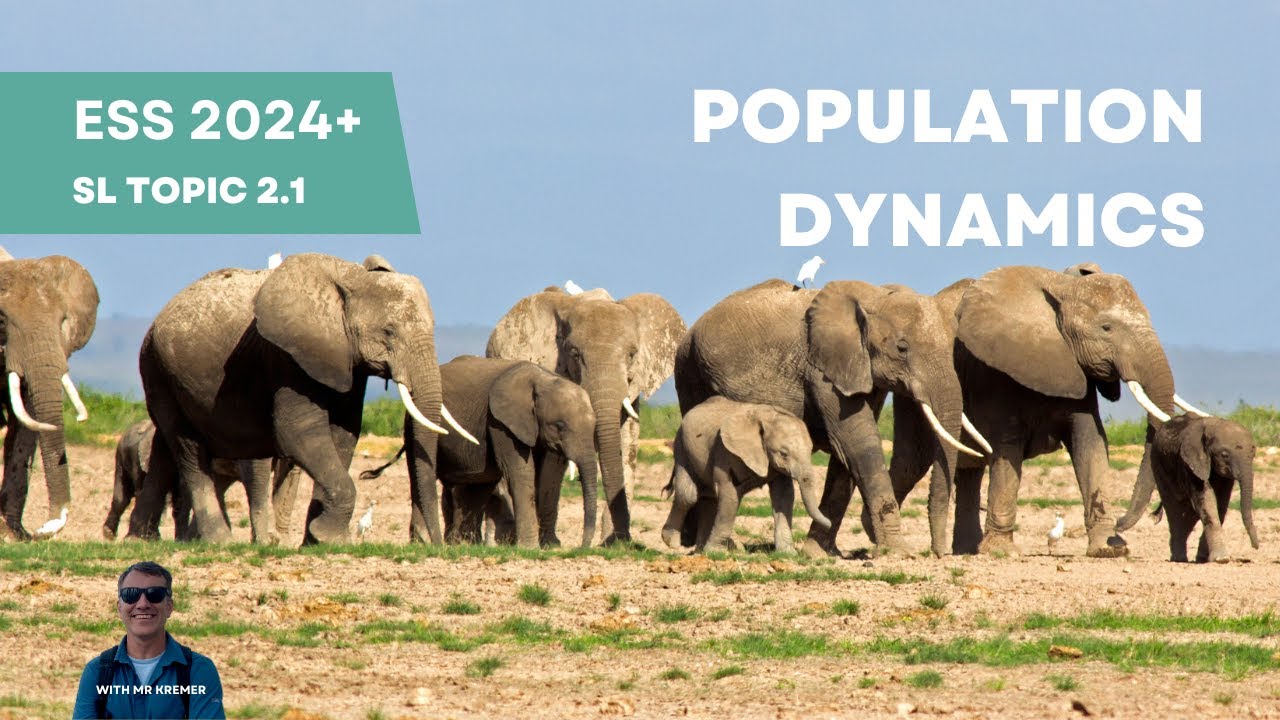 Population Dynamics - ESS topic 2.1 Individuals to Ecosystems (SL 2.1. ...