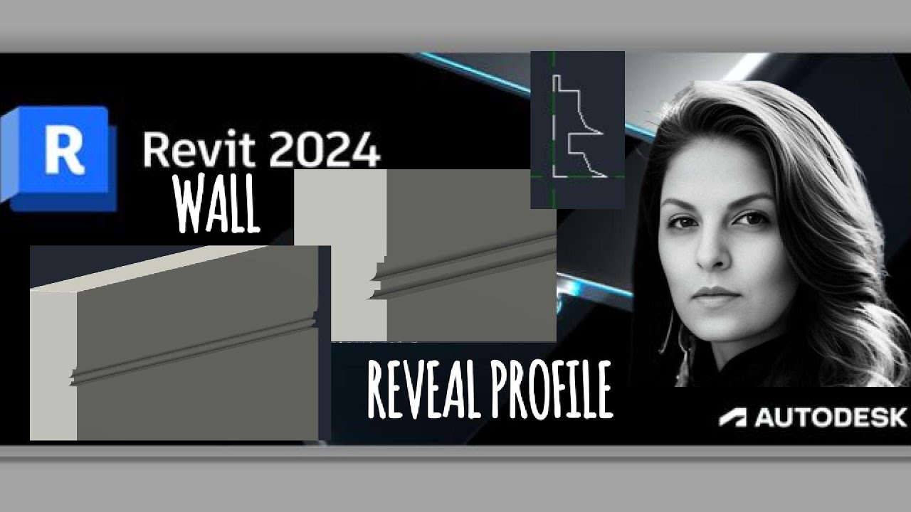 طراحی reveal برای دیوار , Reveal profile for wall in Revit # mass ...