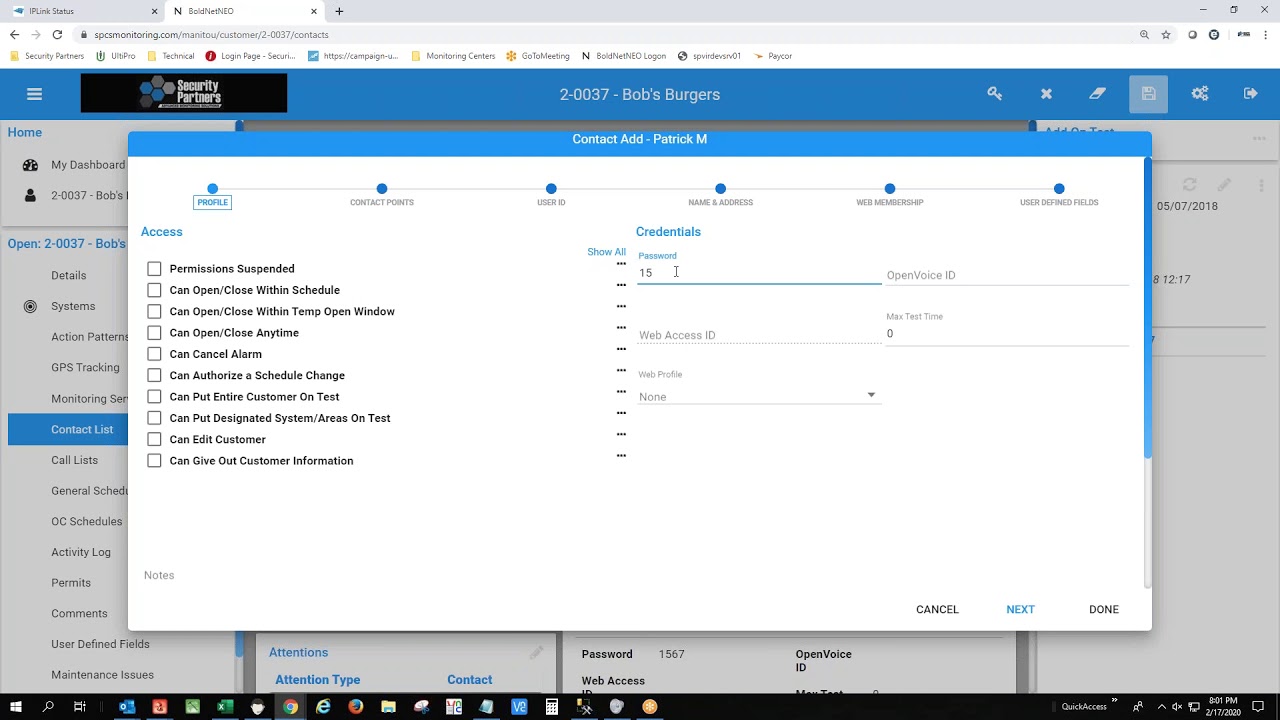 BoldNet NEO: Contact List Changes - YouTube