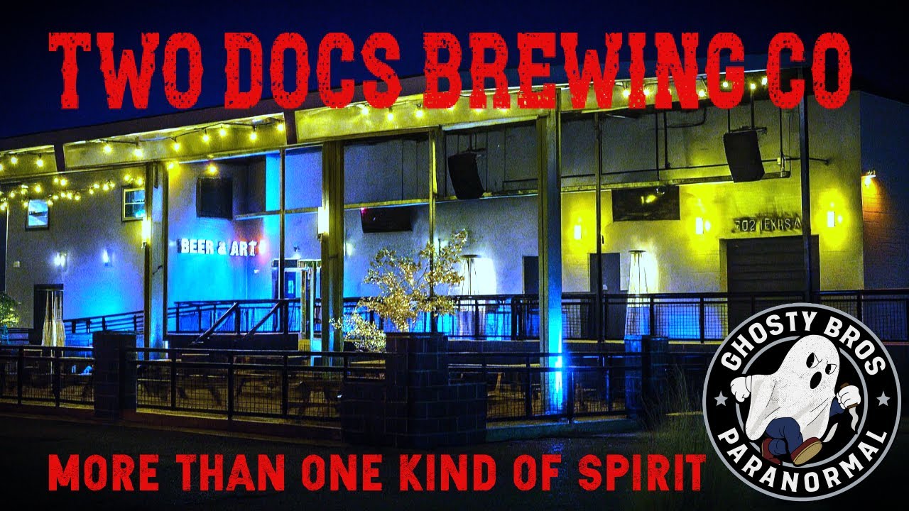 BOOS & BREWS | Investigating a HAUNTED BREWERY with Two Docs Brewing ...