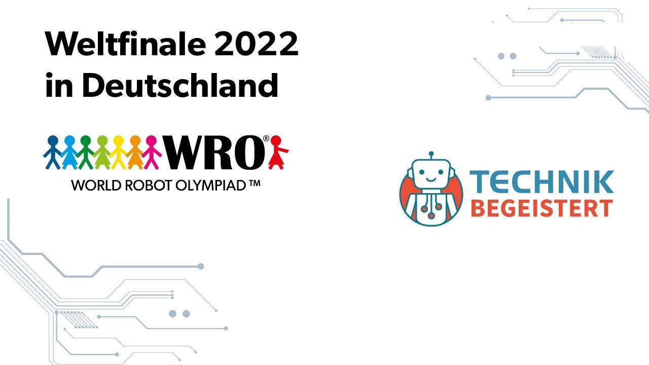 Live-Stream WRO-Weltfinale 2022 in Deutschland - YouTube