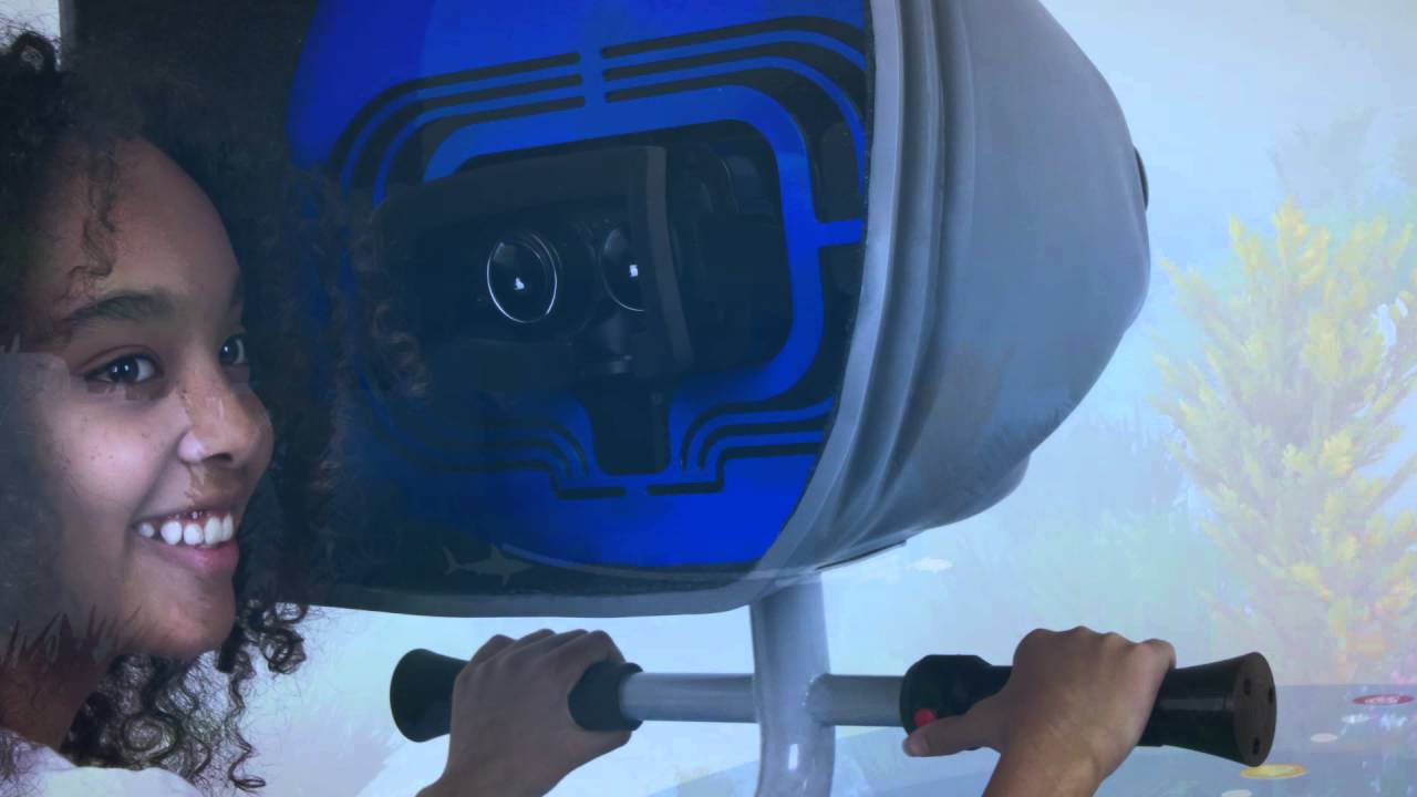 Shark Senses Virtual Reality Educational Exhibit - YouTube