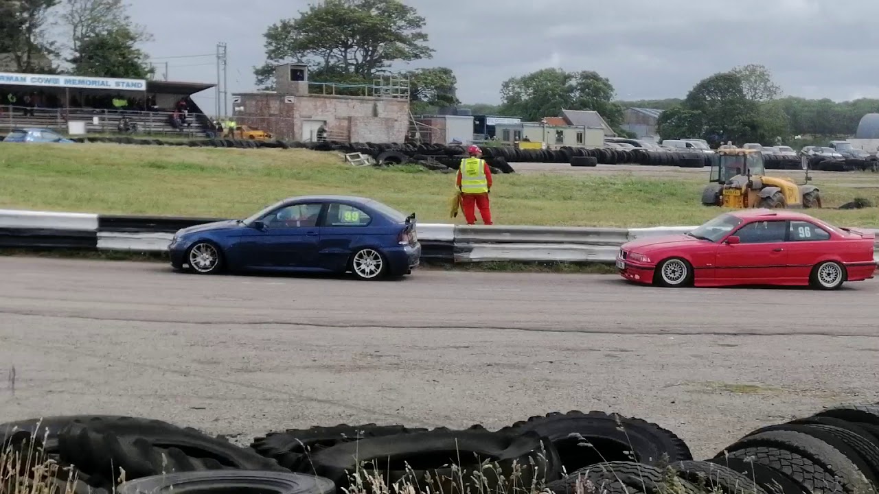 Crimond raceway road going saloons race 2 7th July 2019 - YouTube