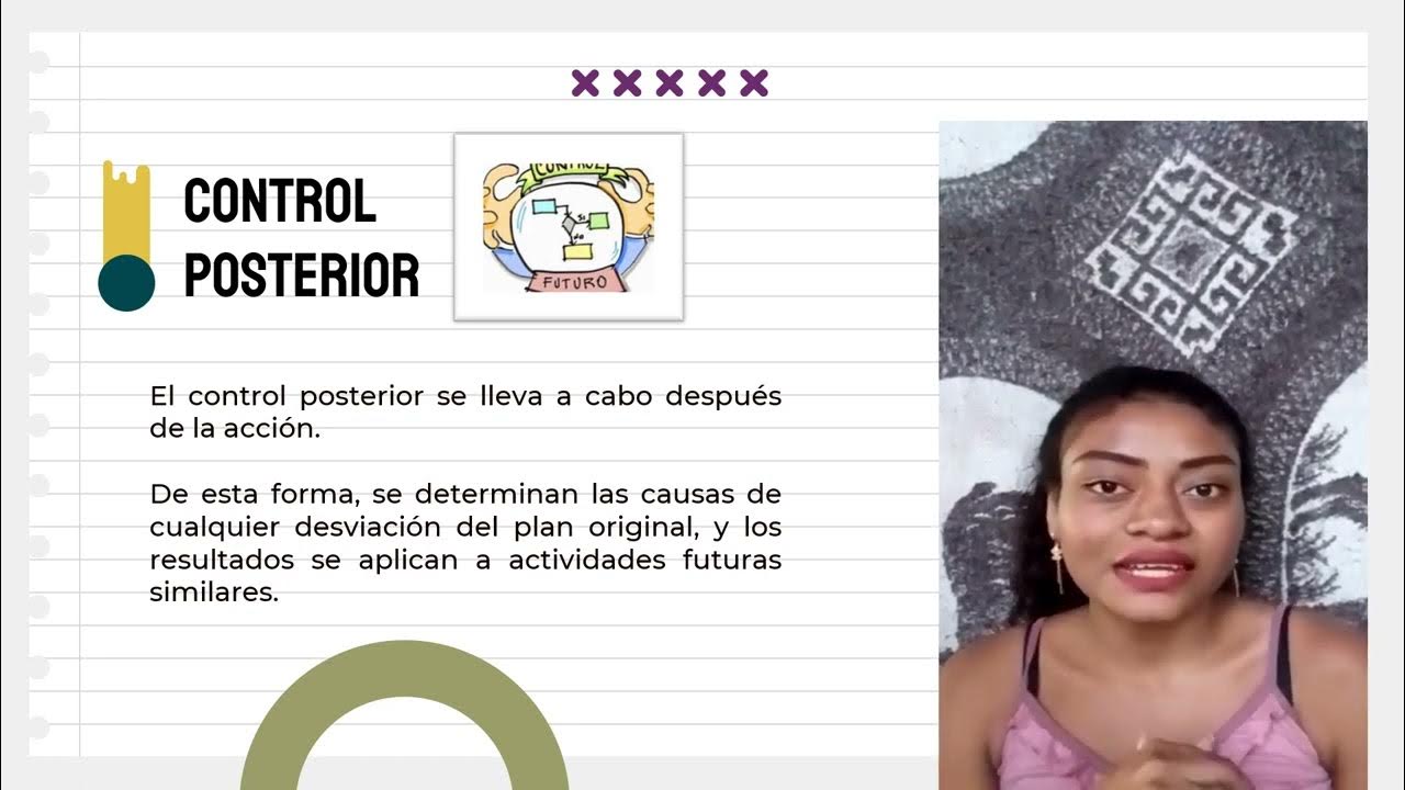 CONTROL PREVIO, CONCURRENTE Y POSTERIOR - YouTube