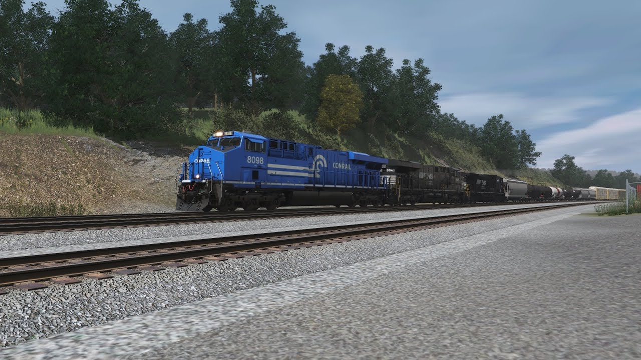 NS Manifest #11V at the Brickyard Crossing 5-21-13 - YouTube