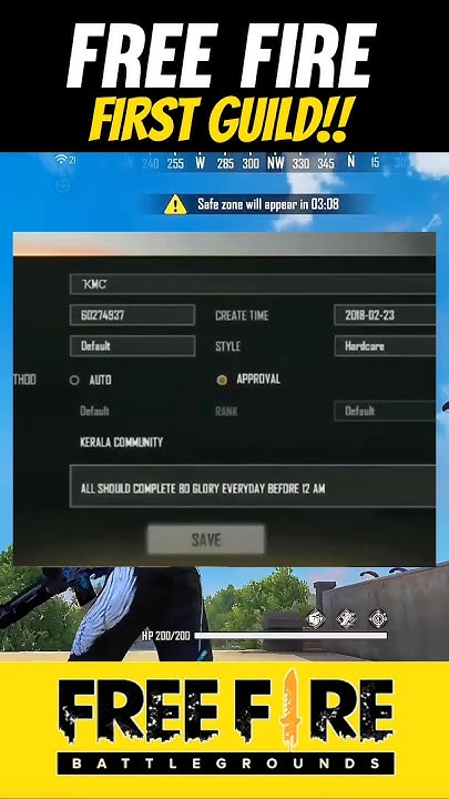 FIRST GUILD IN FREE FIRE 💥💥- para_SAMSUNG, A3,A5,A6,A7,J2,J5,J7,S5,S6,S7,S9,A10,A30,A40,A50,A70 ...