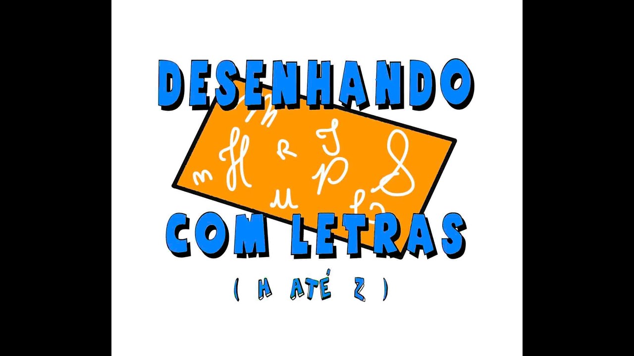 Desenhando com letras 2 - YouTube
