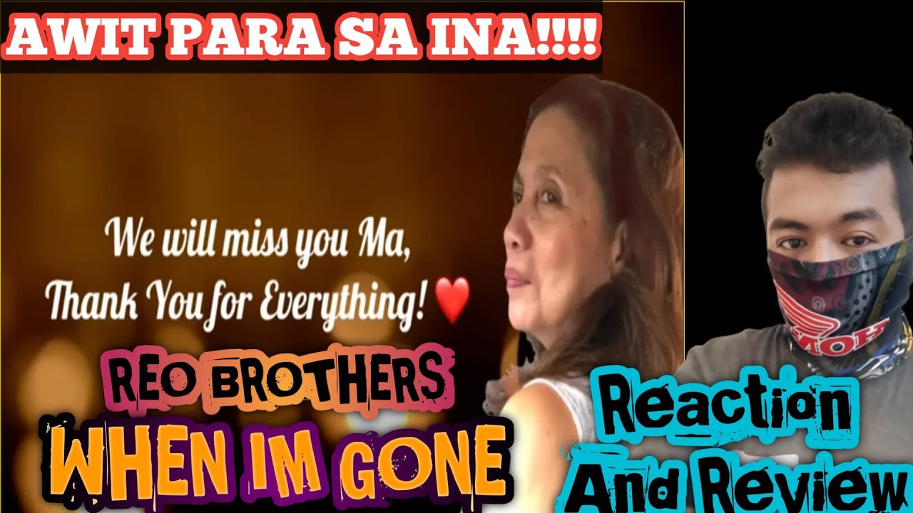 When im gone - (In Loving Memory of our Mama- Reo Brothers) - YouTube