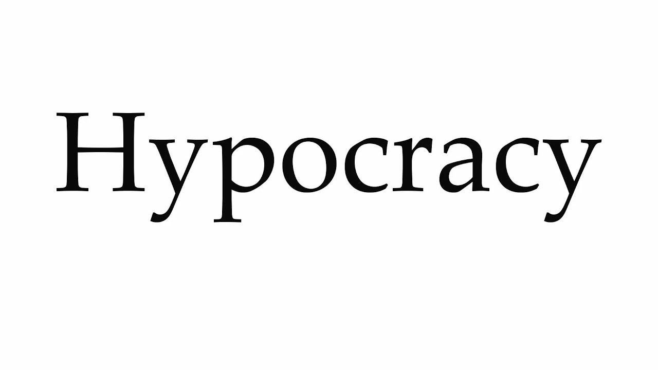 How to Pronounce Hypocracy - YouTube