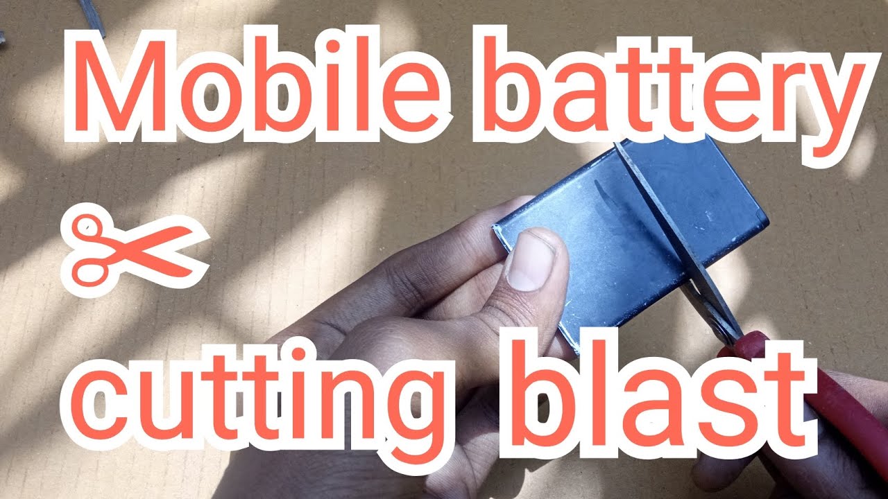Mobile battery cutting blast || jio mobile || smart phones || redmi ...