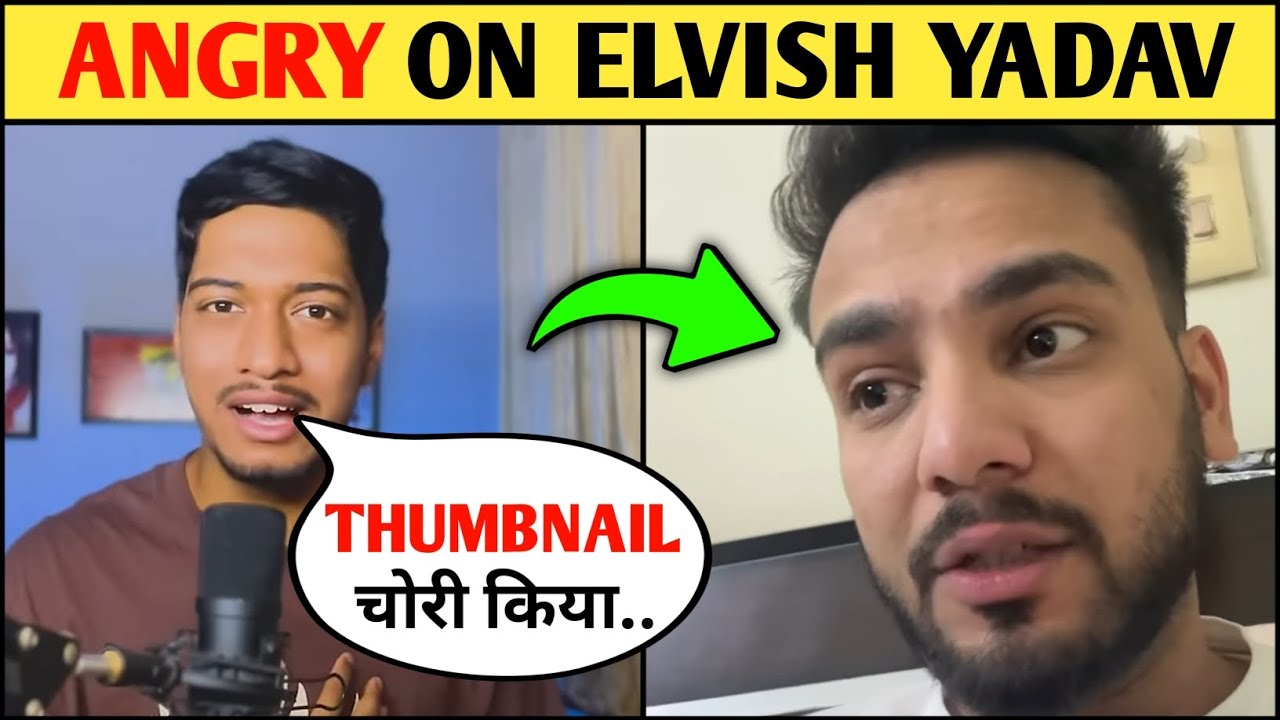 Elvish Yadav copied thumbnail of Glowkus 😧 - YouTube