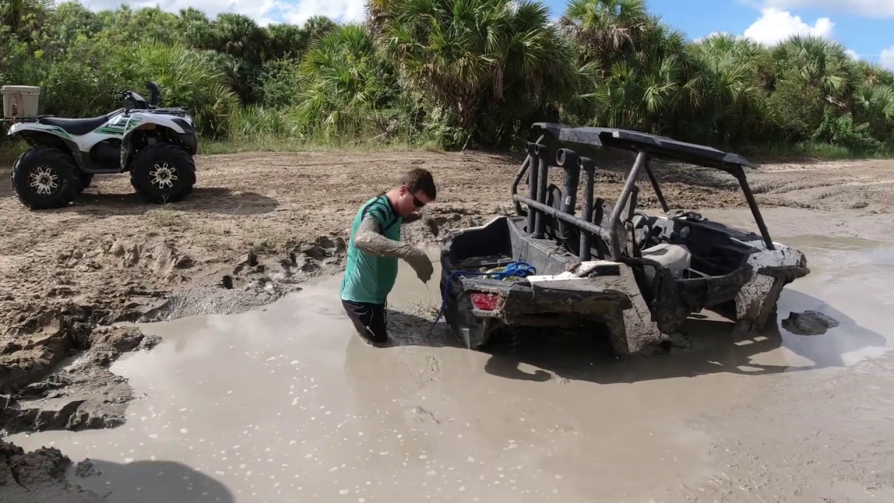 RZR beast: mud is getting thick - YouTube