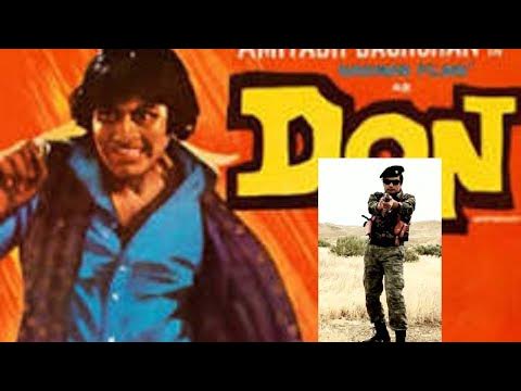 DON 1978 action scene of AMITHAB BACHCHAN and DSP (DON end scene)- Amitabh Bachchan is the DON ...